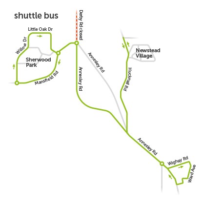 Derby Road, Annesley - trent barton