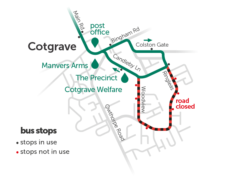 Ringleas, Cotgrave - UPDATED 03/03/22 - trent barton