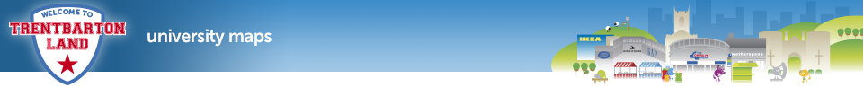 university maps - trentbarton