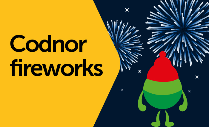 Codnor annual bonfire and fireworks event - trent barton