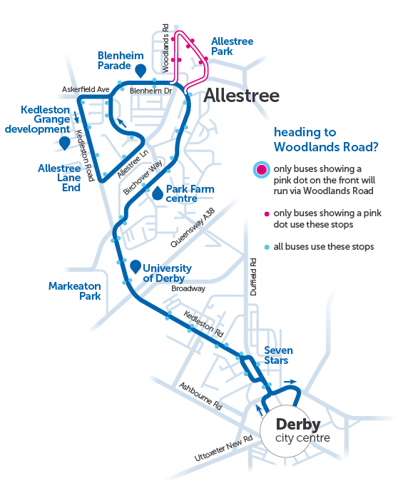 welcome - allestree - run by trentbarton