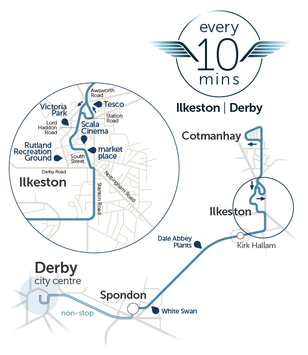 welcome - ilkeston flyer - run by trentbarton